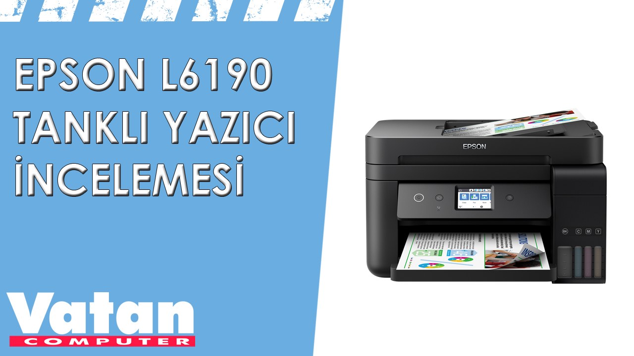 Epson L6190 Tanklı Yazıcı İncelemesi | İzlesene.com