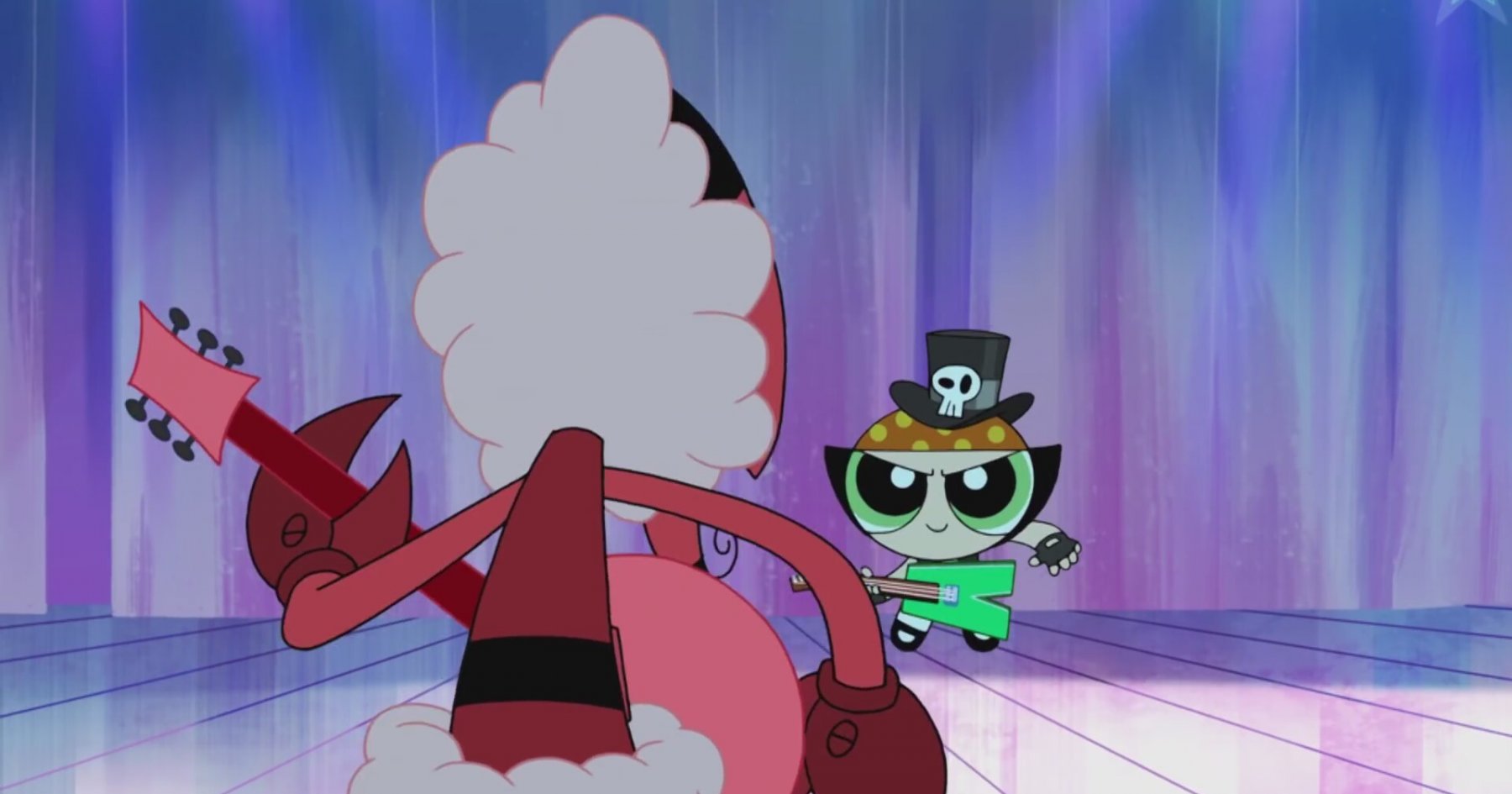 Powerpuff Girls - Buttercup ile Him'in Rock Kapışması | İzlesene.com