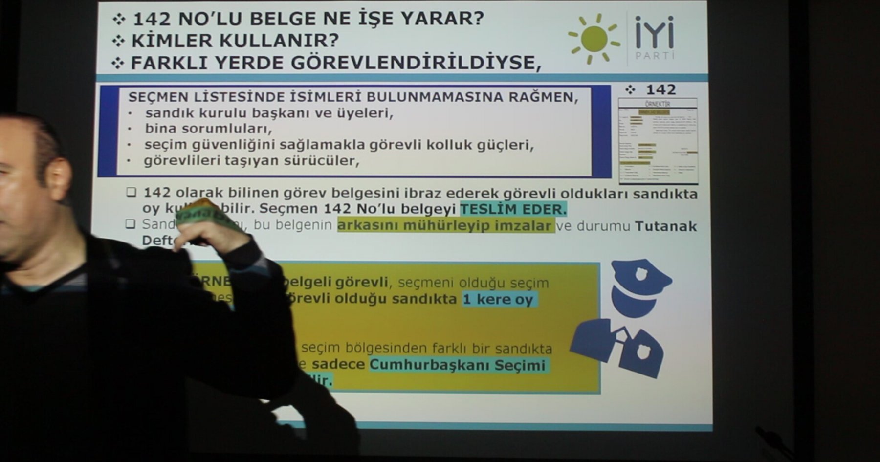 Sandık Güvenliği Eğitimi 8 Sayım Döküm işlemi Seçmenler müşahitler ... Sandık Güvenliği Eğitimi 8 Sayım Döküm işlemi Seçmenler müşahitler ...
