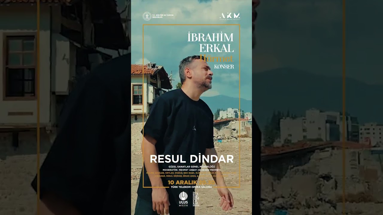 Resul Dindar İbrahim Erkal Hürmet Konserinde Sizlerle... #Resuldindar # ...