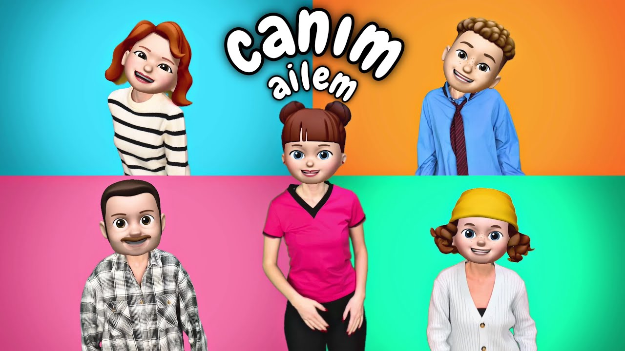 Benim Canım Ailem | Aile Bireylerini Öğreten Çocuk Şarkısı | İzlesene.com