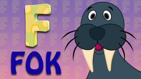 F Harfi - ABC Alfabe SEVİMLİ DOSTLAR Eğitici Çocuk Şarkıları (Türkçe ...