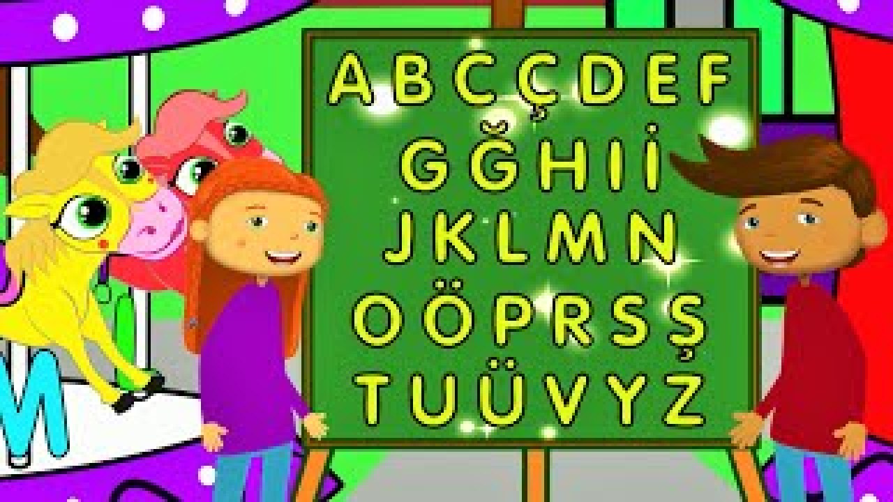Edis İle Feris - ABC Şarkısı Türkçe (Çizgi Film) | İzlesene.com