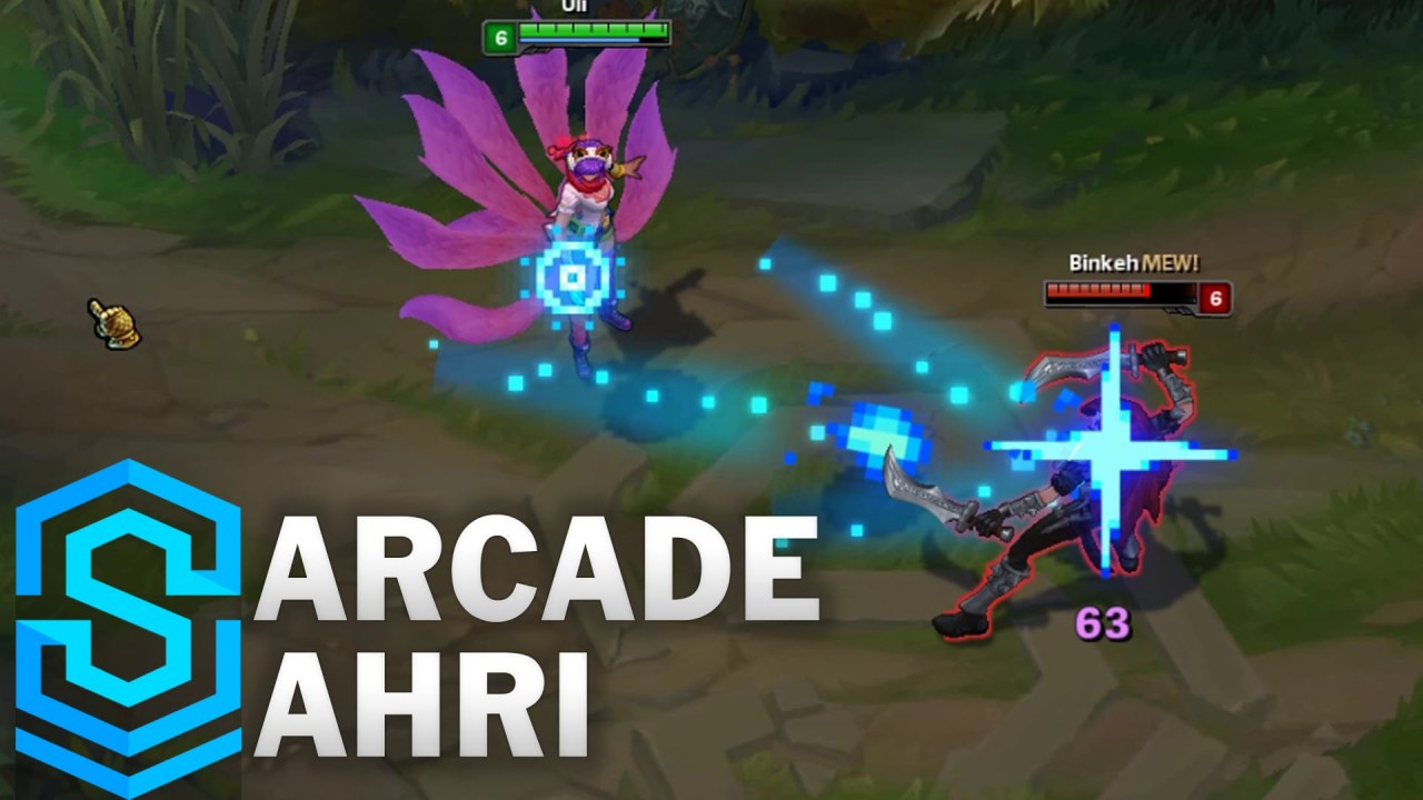 Arcade Ahri Skin Spotlight - Pre-Release - League Of Legends | İzlesene.com