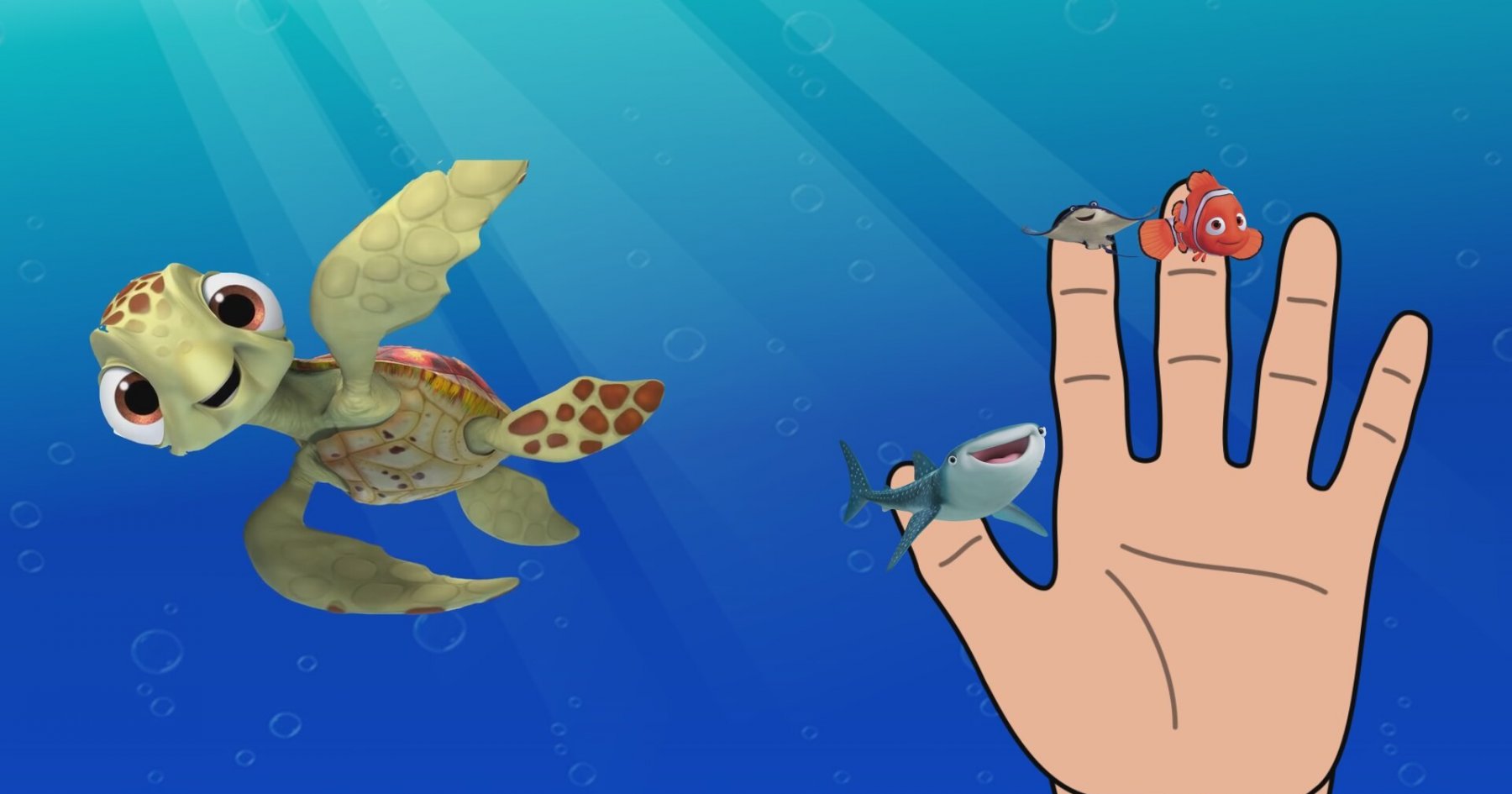 Finding Dory | Finger Family Song Nursery Rhyme | New Cartoon Episode ...